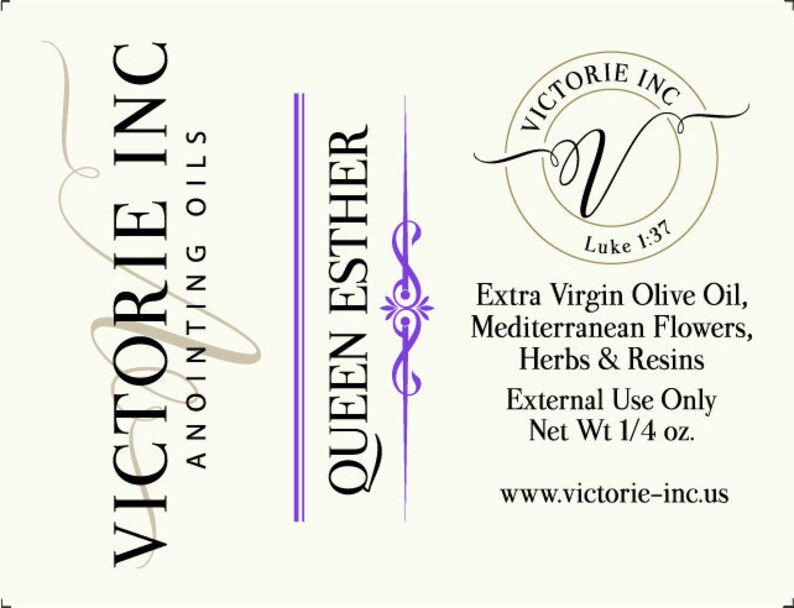 Queen Esther Anointing Oil 1/4 Oz. - Etsy