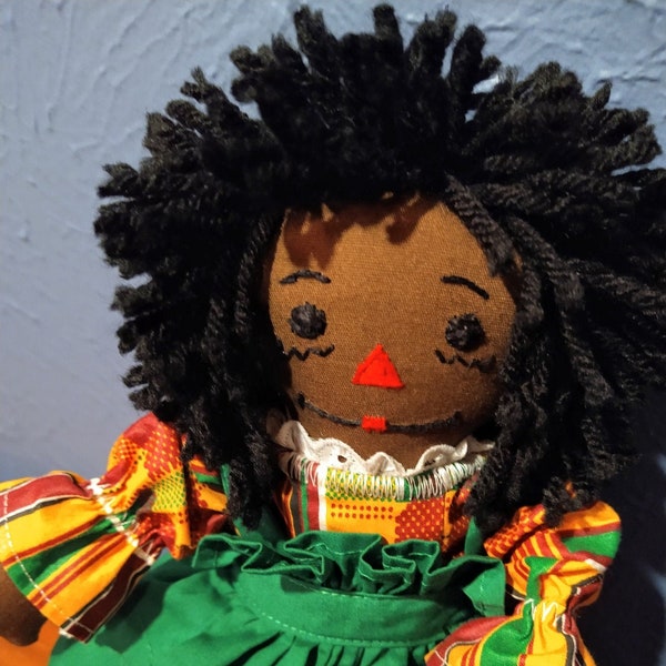 Raggedy Ann Doll - Etsy