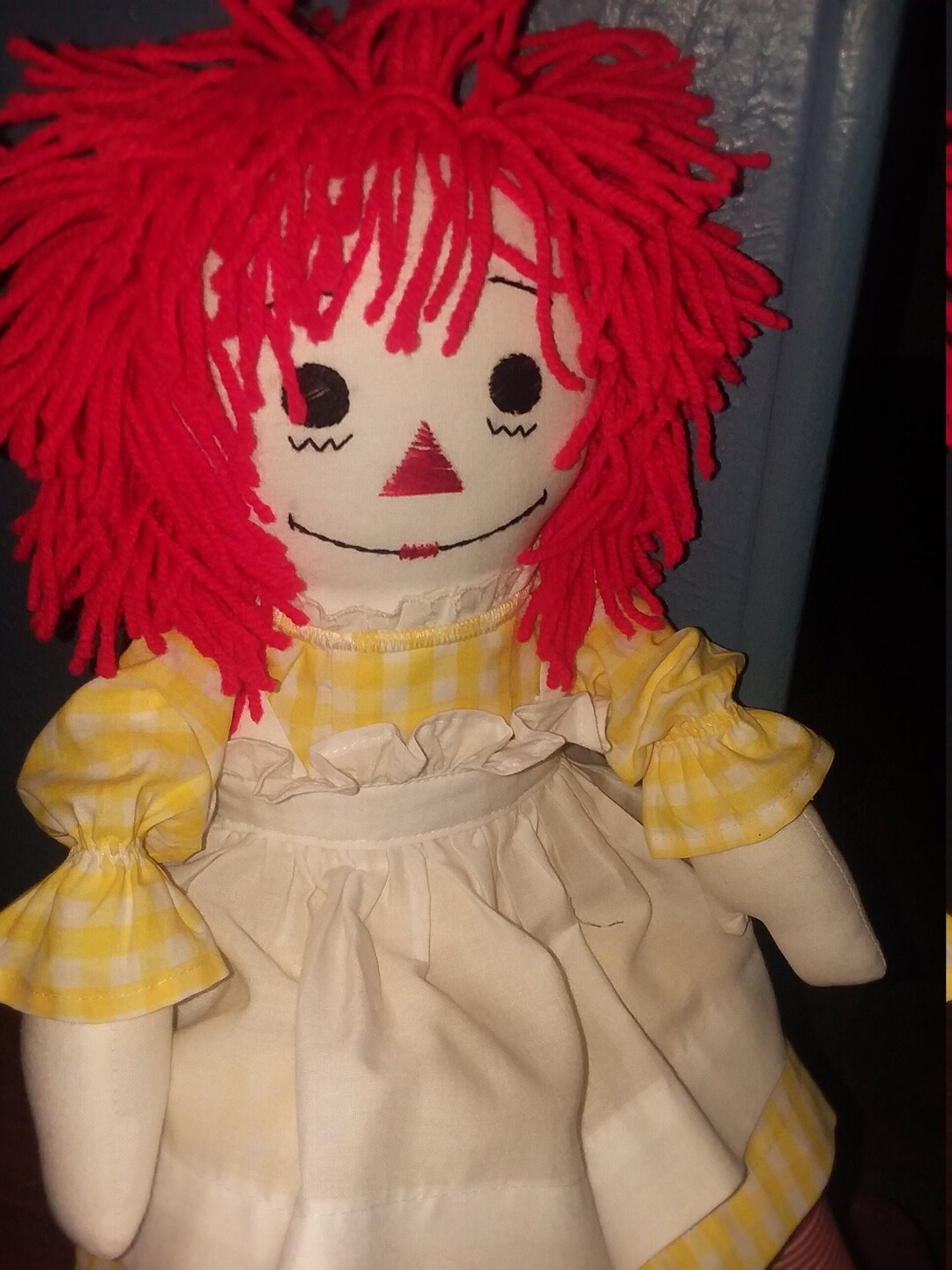 Classic Ivory 20" Raggedy Ann Handmade Doll-soft Doll, Rag Doll-vantage ...