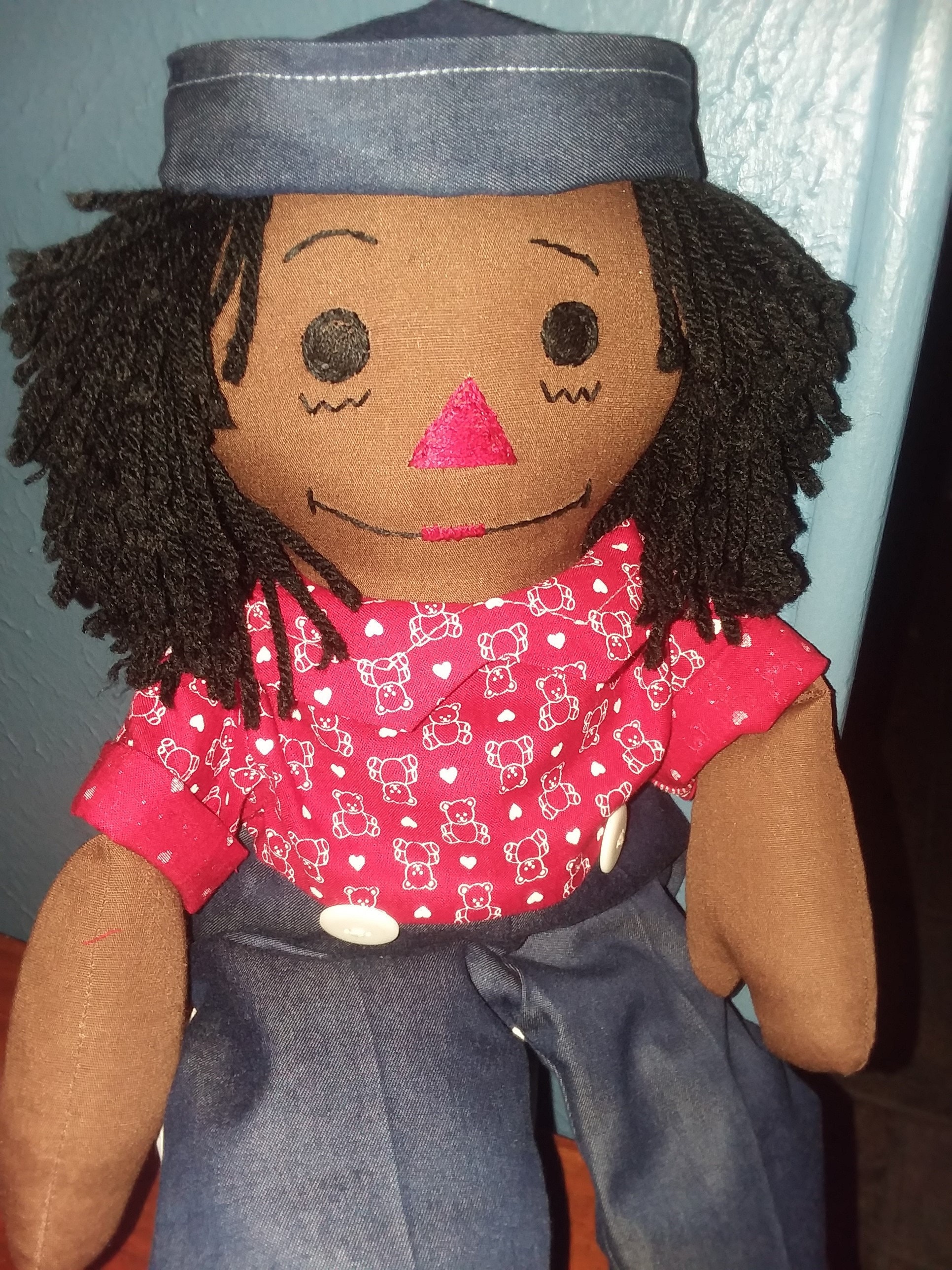 20 inch Raggedy Andy Doll Custom Handmade Doll Toys Dolls & Action ...