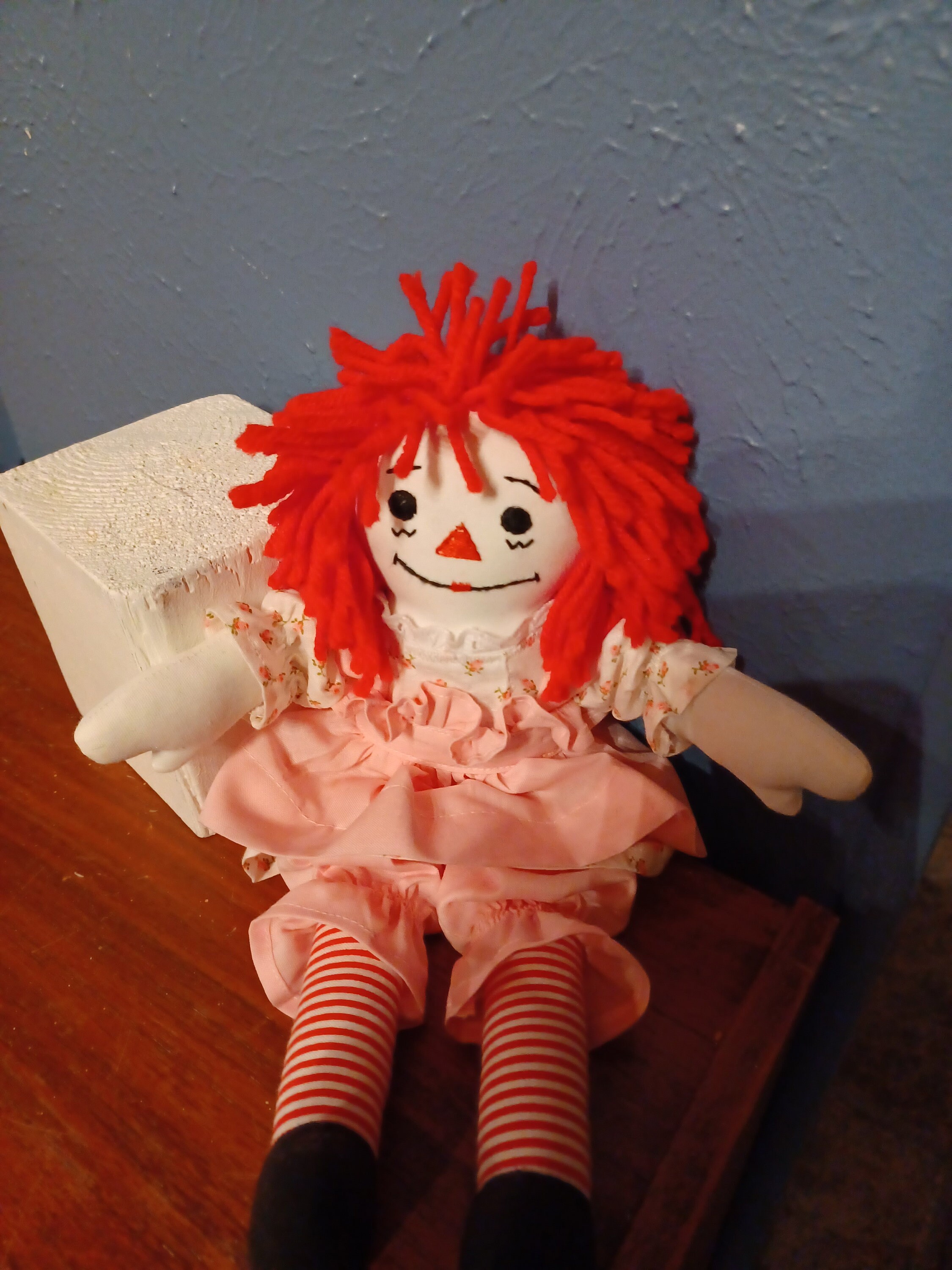 Classic Ivory 10" Raggedy Ann Handmade Doll-soft Doll-rag Doll-vantage ...