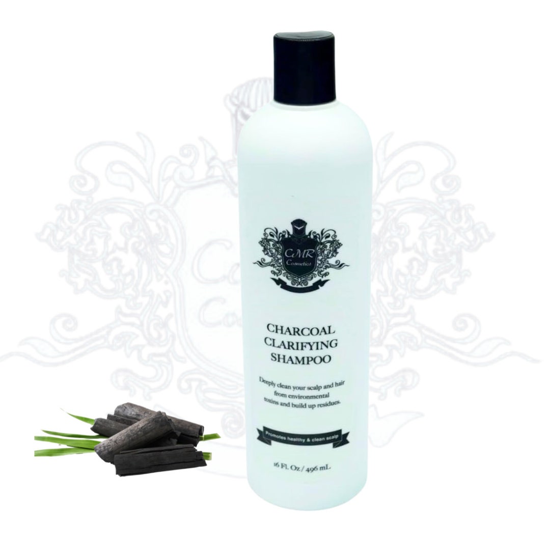 CMR Cosmetics Charcoal Clarifying Shampoo Deep Cleansing Cream Formula ...