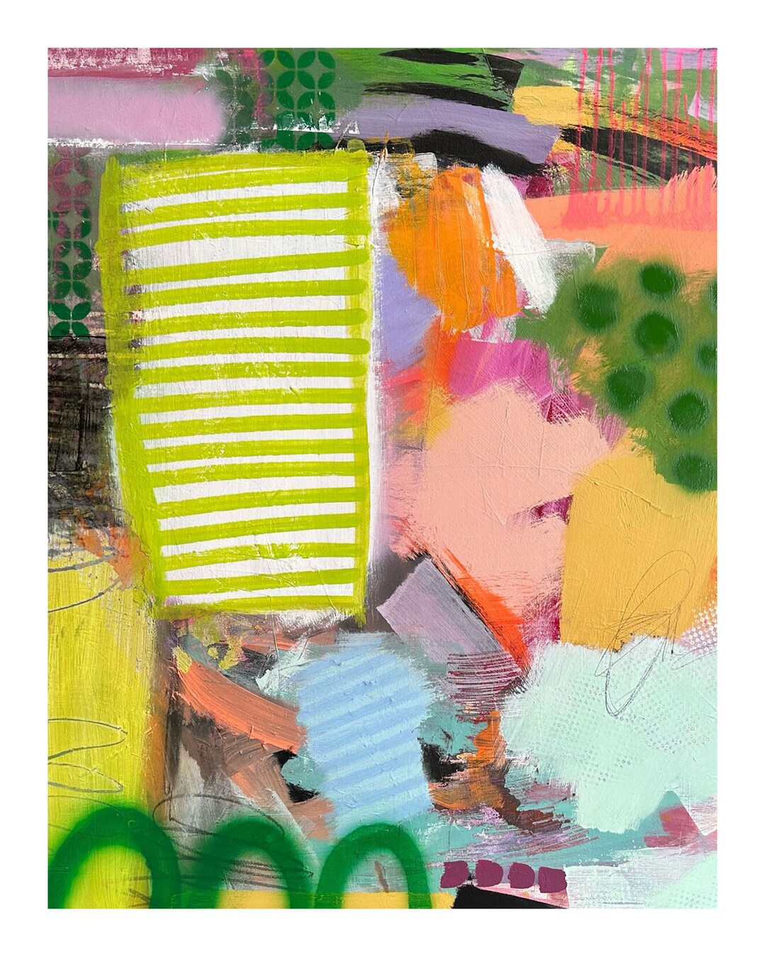 Chutes and Ladders Abstract Art Print - Etsy