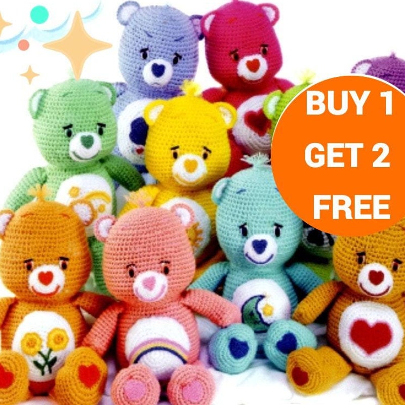 Care Bears Pattern - Etsy
