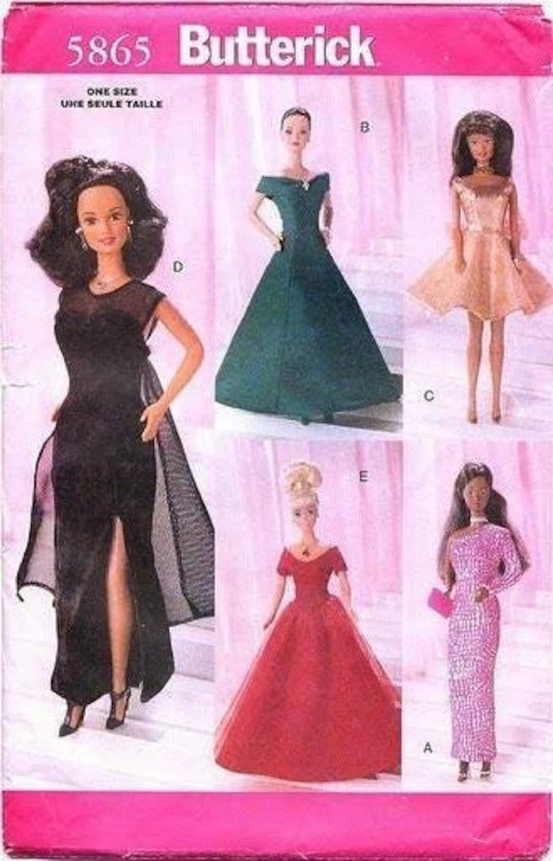 Doll Clothing Pattern Sewing Pattern for 11 1/2 Inch ( 29 Cm) Doll in ...