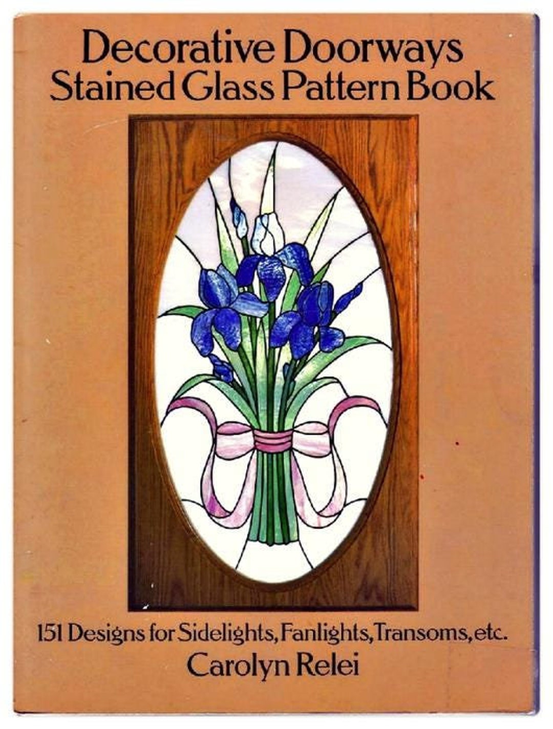 Stained Glass Book Patterns in PDF English 151 Designs for Sidelights ...