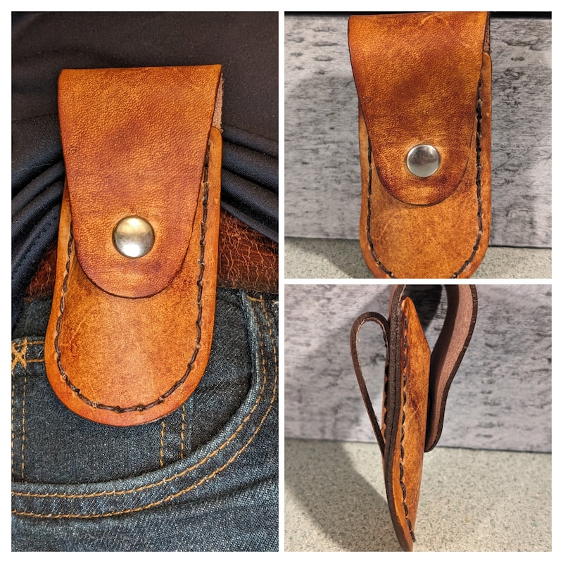 Leather Knife Pouch - Etsy