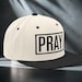 Pray Snapback Christian Hat Religious Cap Scripture Lid Gray Religious ...