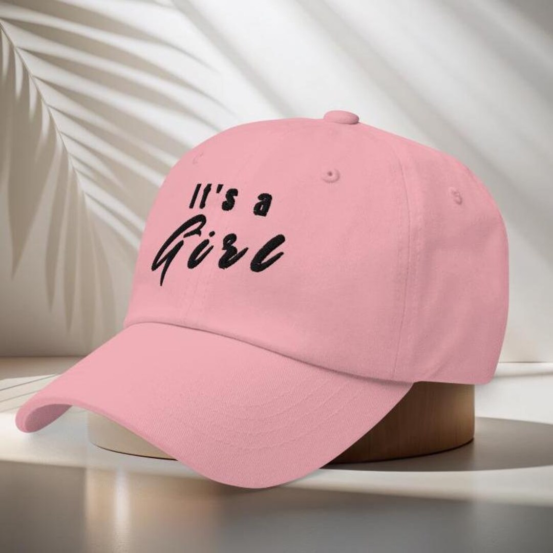It's a Girl Hat Birth Pregnancy Announcement Cap Expecting Gender ...