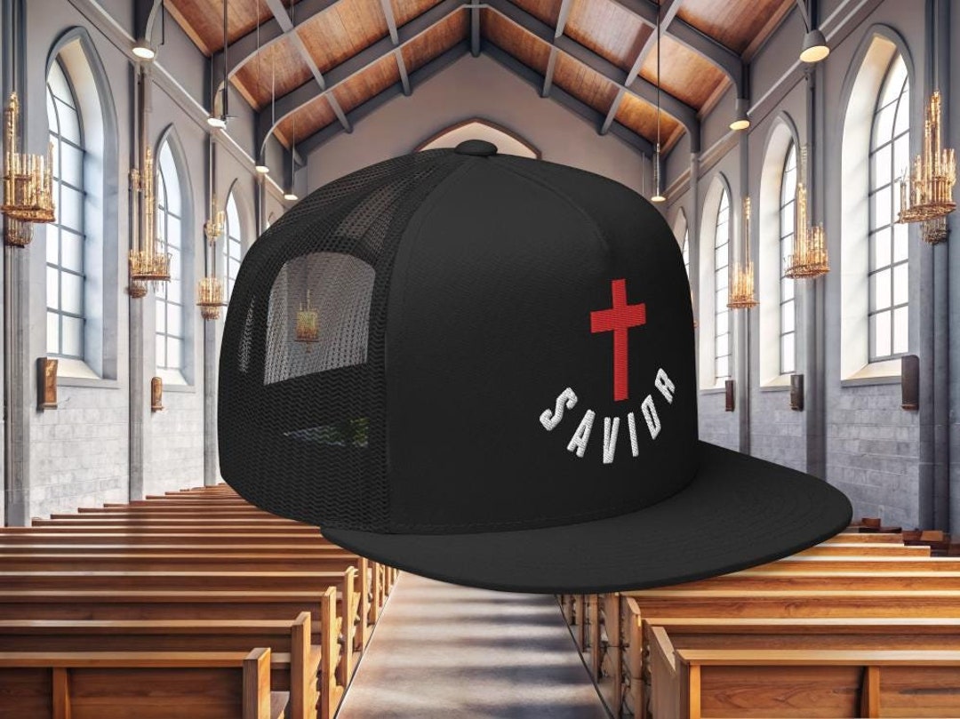 Savior Jesus Hat Sun Protection Gift for Christian Cap Scripture ...