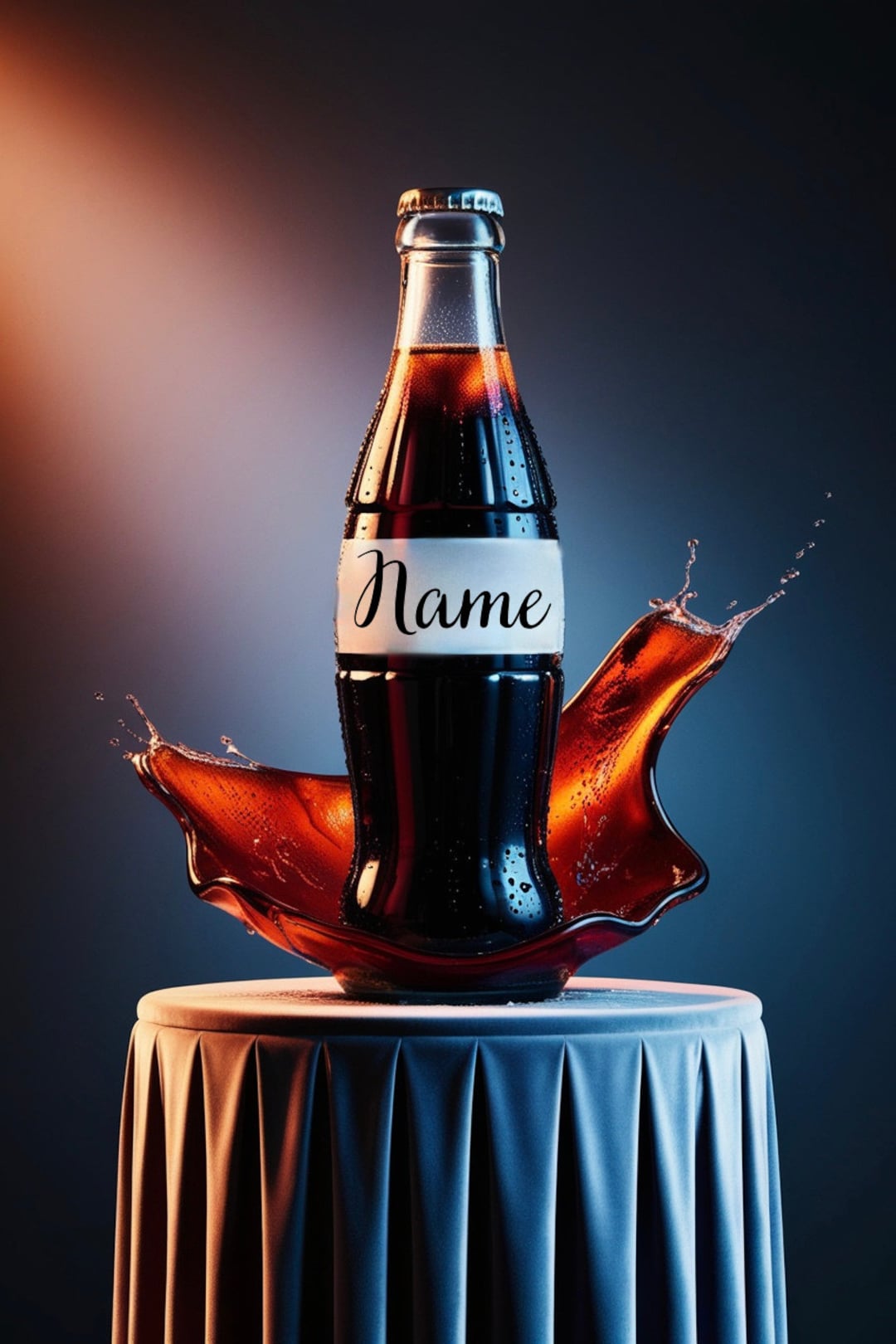 Personalized Coca-cola Bottle Photo – Digital Product - Etsy