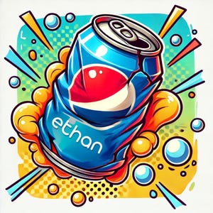 Personalized Pepsi-cola Bottle Photo – Unique Digital Product - Etsy