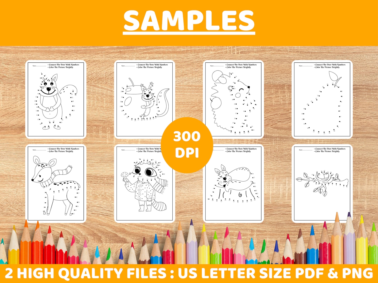 30 Connect the Dots With Numbers Activities Learning Easy Pages for ...