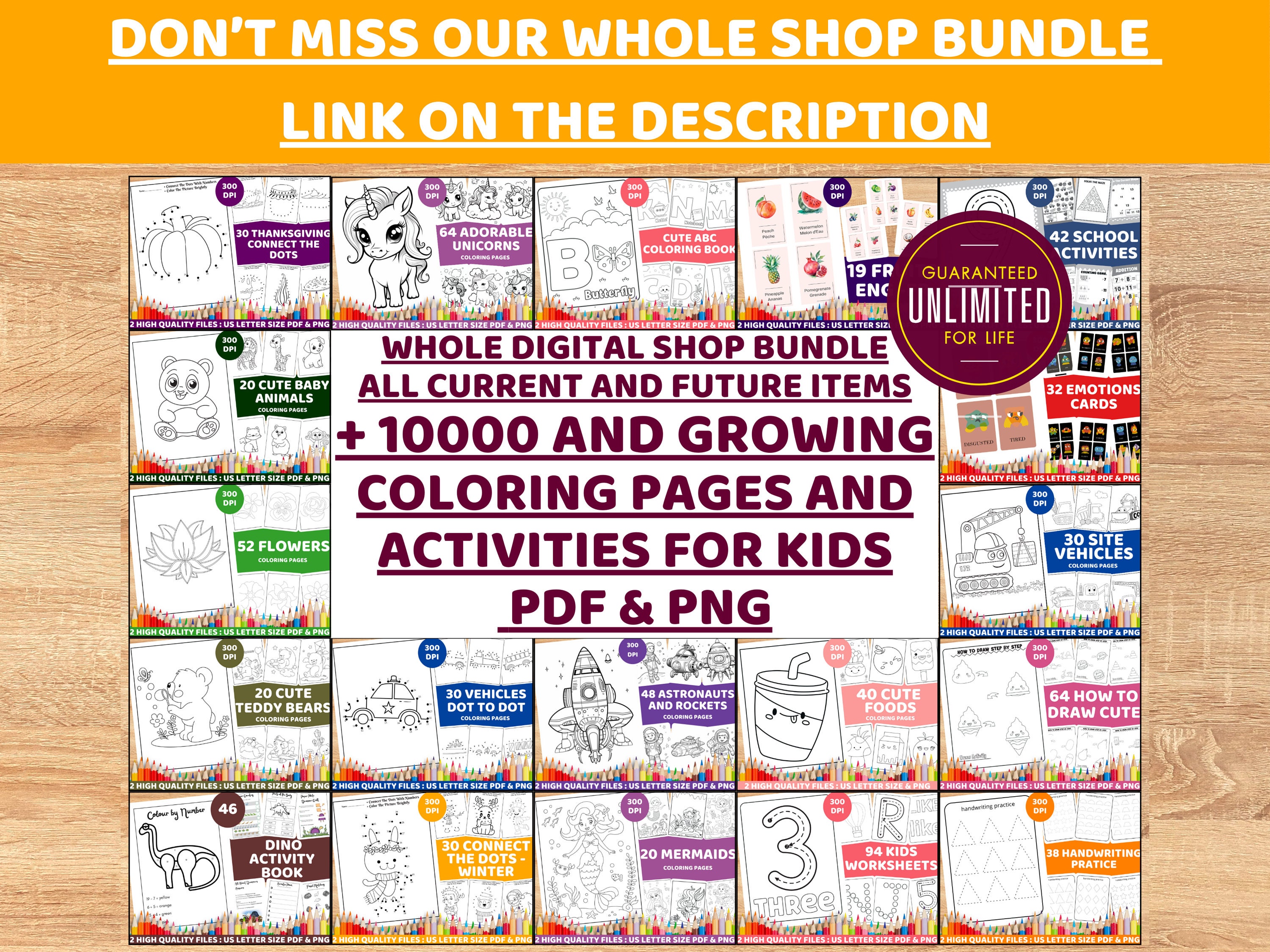 30 Summer Coloring V2 Activities Easy Pages for Kids Preschool Primary ...