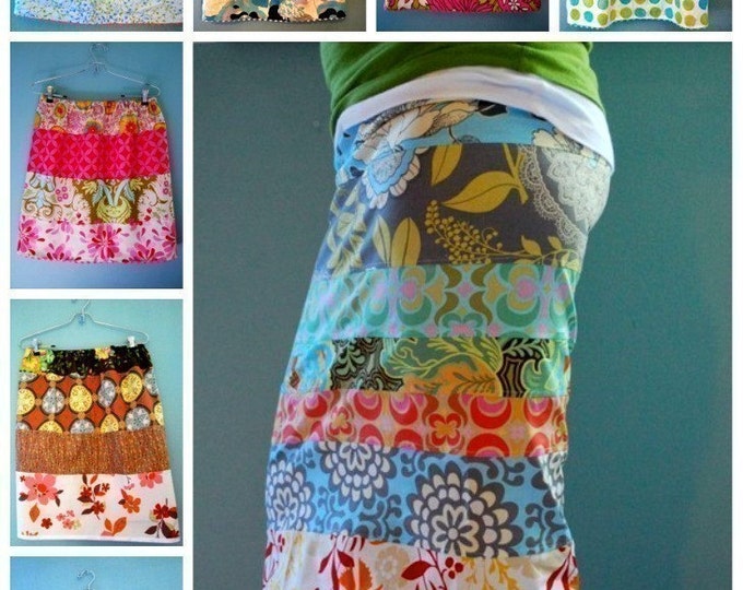SPRING is Coming---happy Scrappy Skirt-pdf-pattern - Etsy