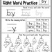 Dolch First Grade Sight Words Worksheets, Handwriting Practice ...