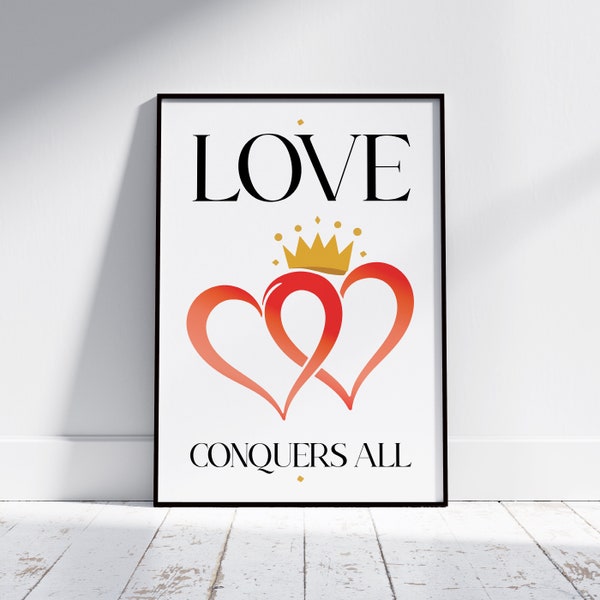 Love Conquers All - Etsy