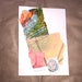 Original Art Mixed Media Collage Cards Each One of a Kind, Box of 3, 5 ...