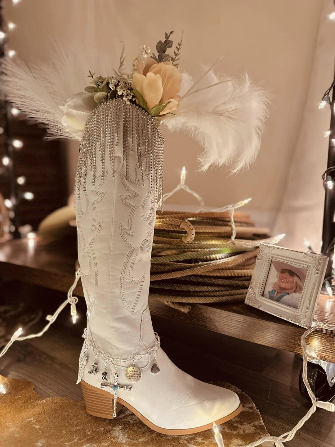 DIY Memorial Cowgirl Boot Kit - Etsy