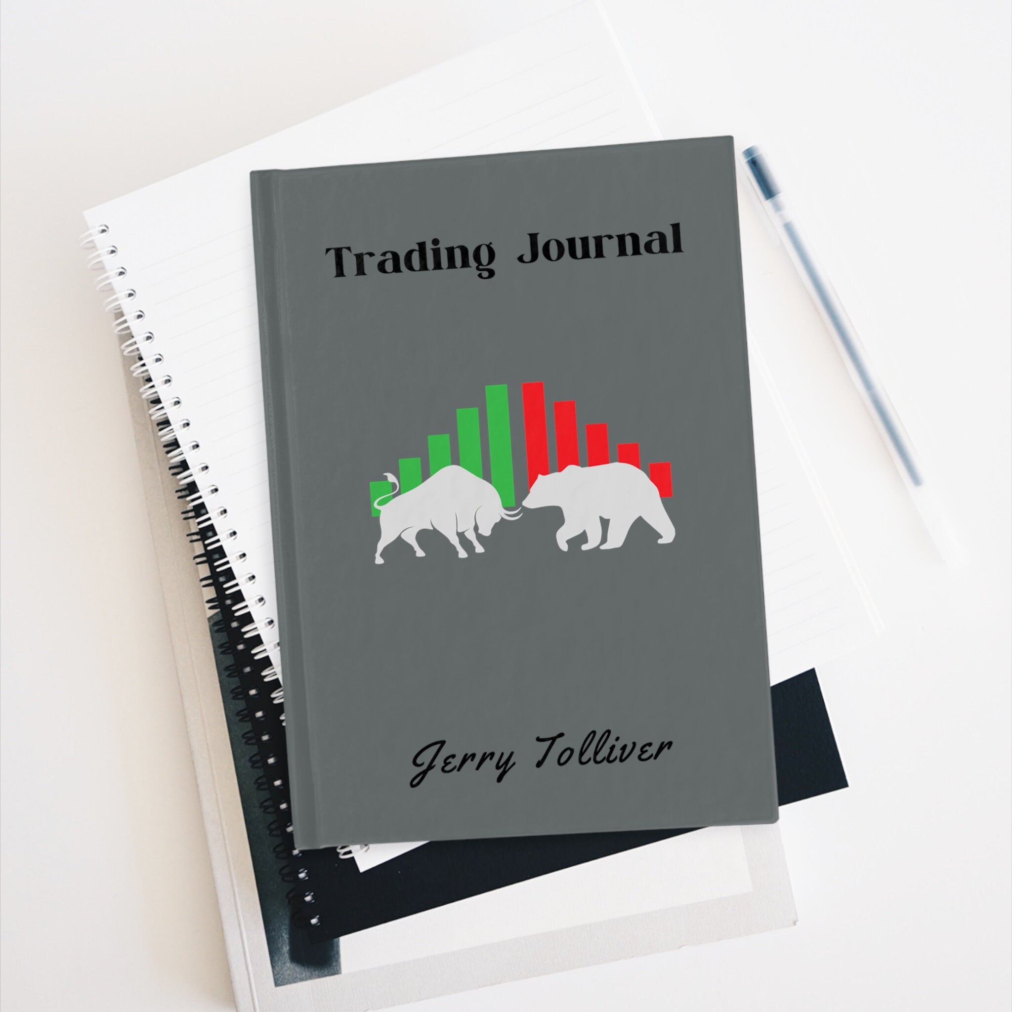 Personalized Trading Journal: Stock, Forex & Crypto Planner - Etsy