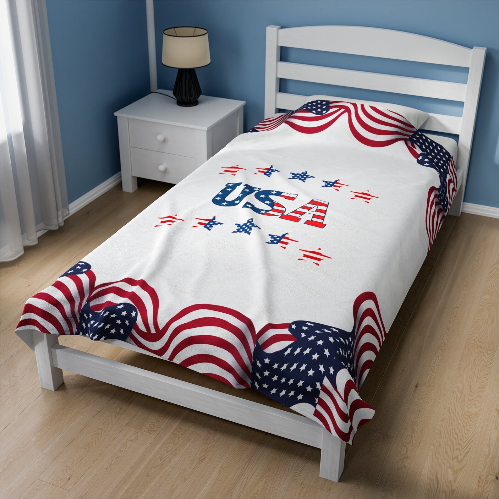 Patriotic Blanket, USA Flag, Independence Day, Freedom USA, Patriotic ...