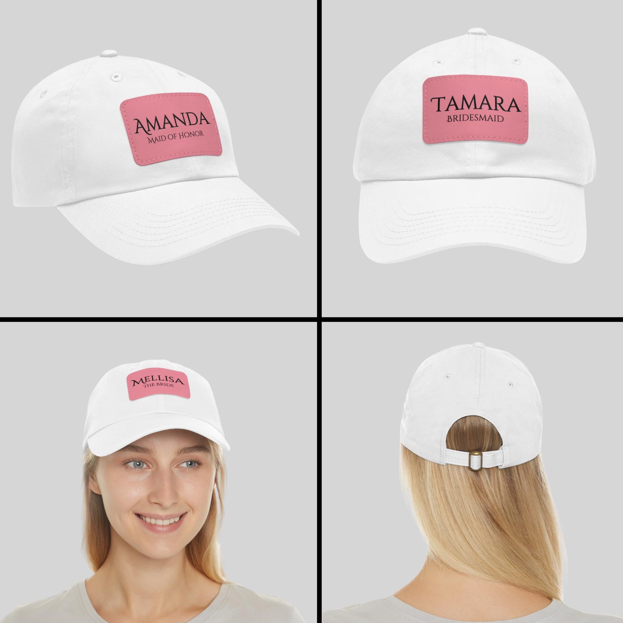 Personalized Bachelorette Party Hats, Custom Bridal Party Hats, Girls ...