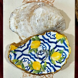 Italian Amalfi Coast Shell Trinket Dish, Italy Capri Ring Dish ...