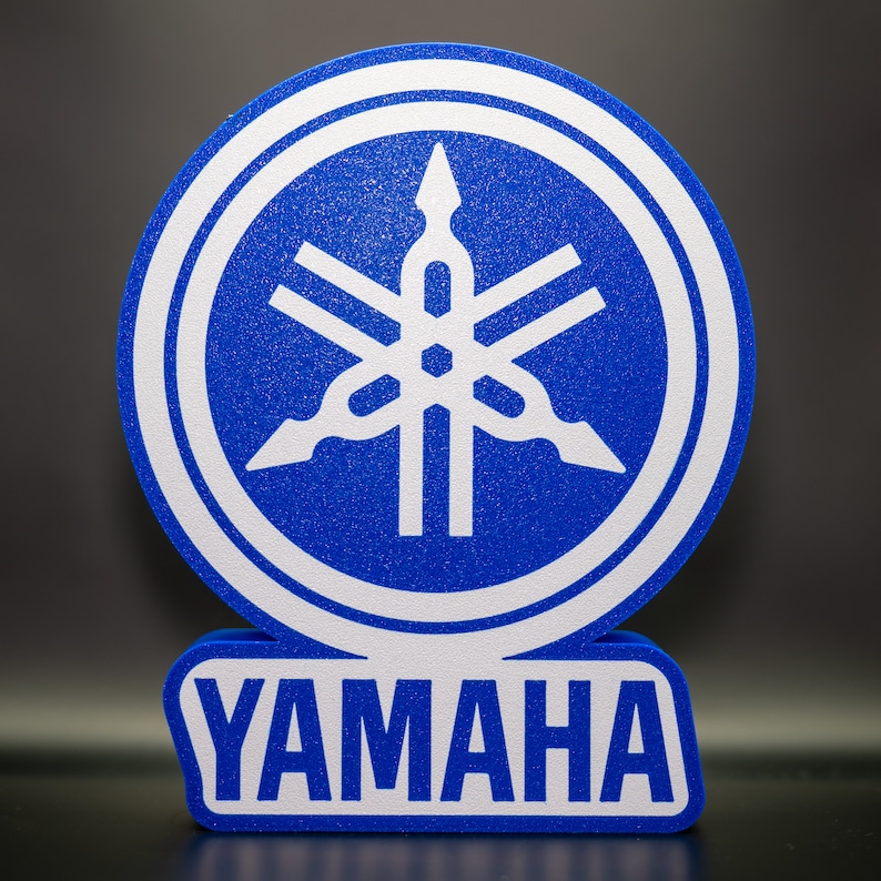 Custom Yamaha Logo 3D Printed LED Light Box - Etsy