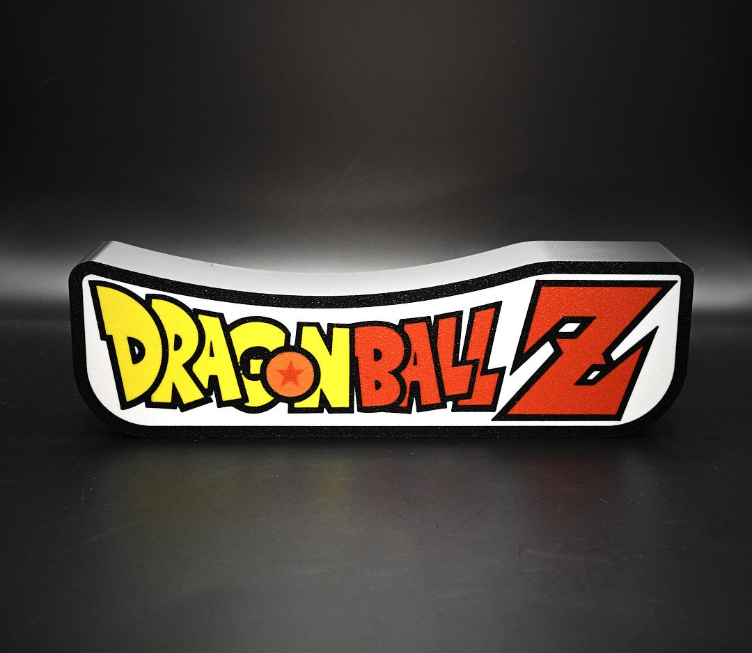 Custom Dragonball Z Logo Lightbox Anime Inspired LED Lightbox USB ...