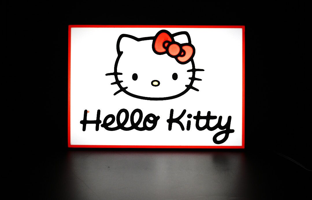 Custom Hello Kitty Lightbox Anime Inspired LED Lightbox - Etsy