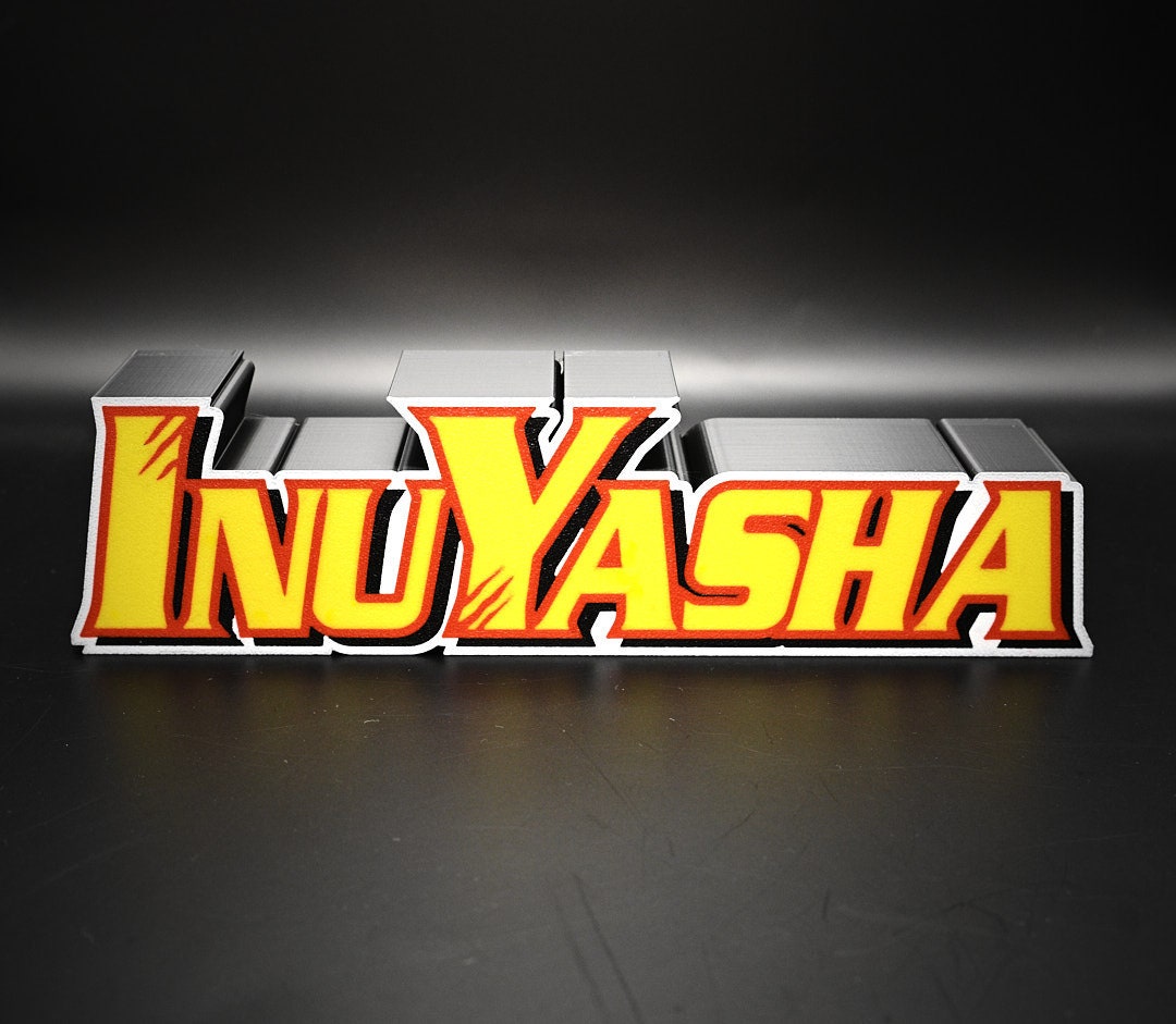 Custom Inuyasha Logo Lightbox - Anime Inspired LED Lightbox - Etsy