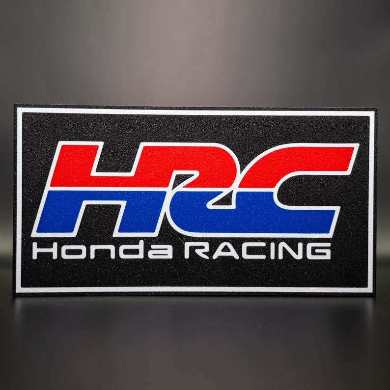 Custom HRC Honda Racing Logo 3D Printed LED Light Box - Etsy Australia