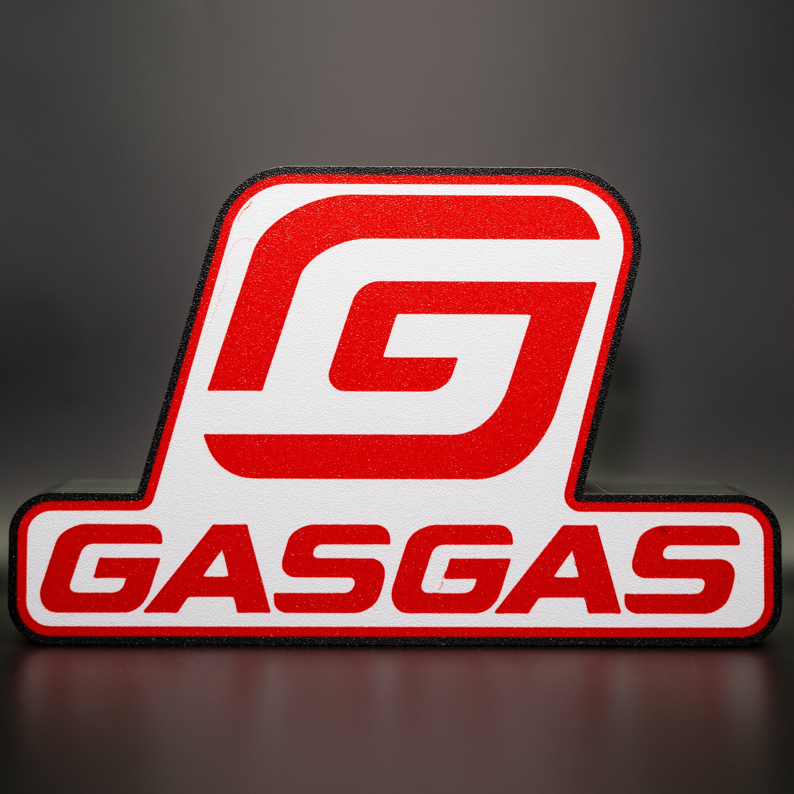 Custom Gasgas Logo 3D Printed LED Light Box - Etsy