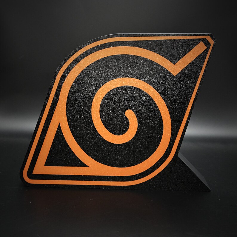 Custom Hidden Leaf Symbol Lightbox Anime Inspired LED Lightbox USB ...
