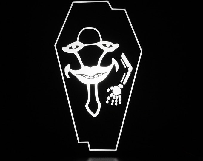 Custom Sword Art Online Laughing Coffin Logo Lightbox - Anime Inspired ...