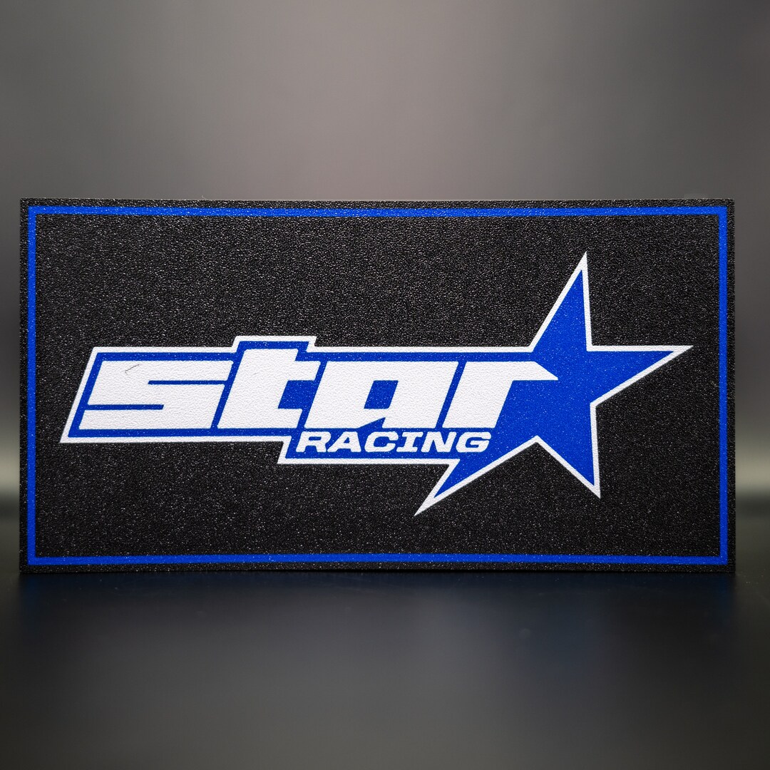 Custom Star Racing Logo 3D Printed LED Light Box - Etsy