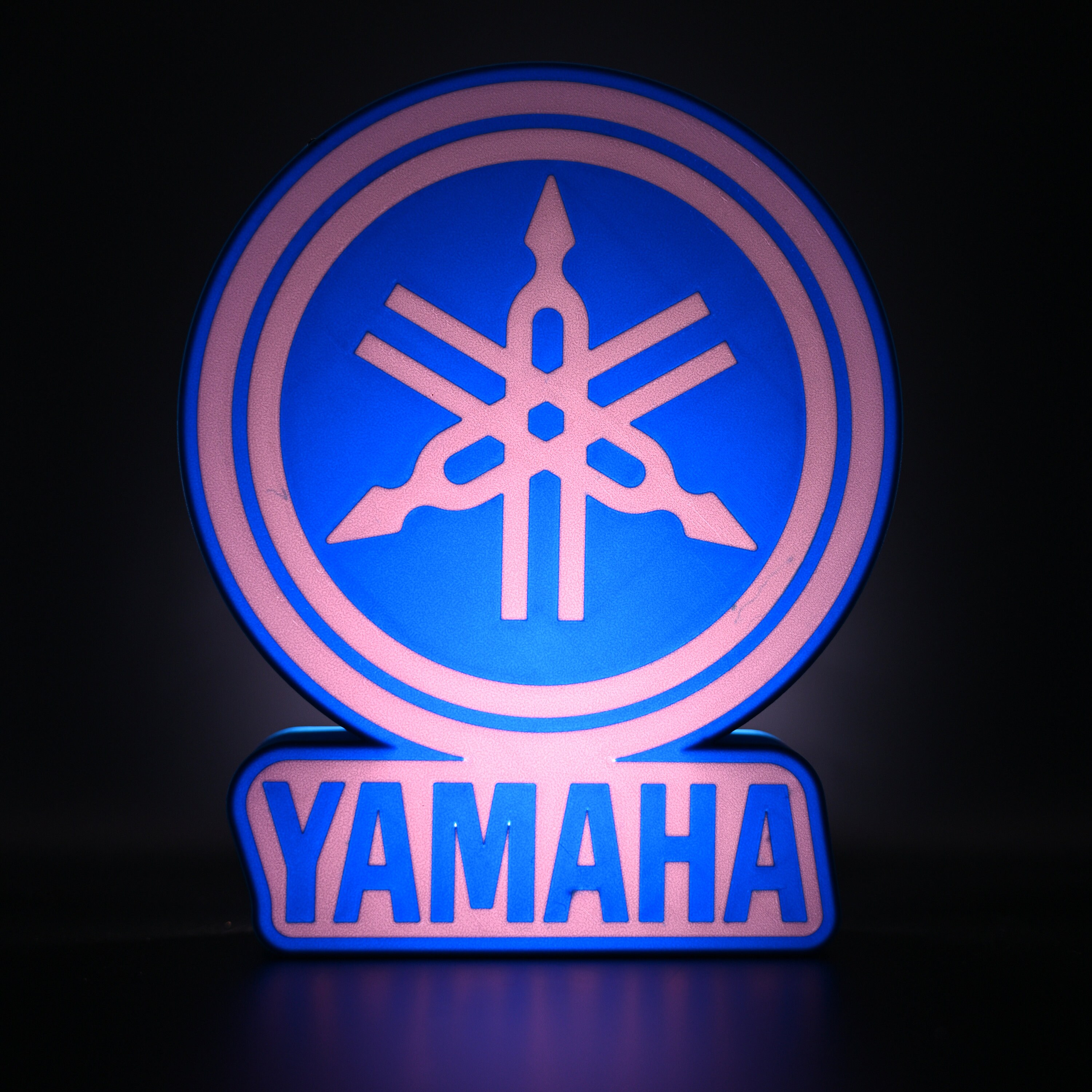 Custom Yamaha Logo 3D Printed LED Light Box - Etsy