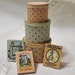 1:12 - 1" Scale Dollhouse Miniature Round Boxes, Miniature Polka Dot ...
