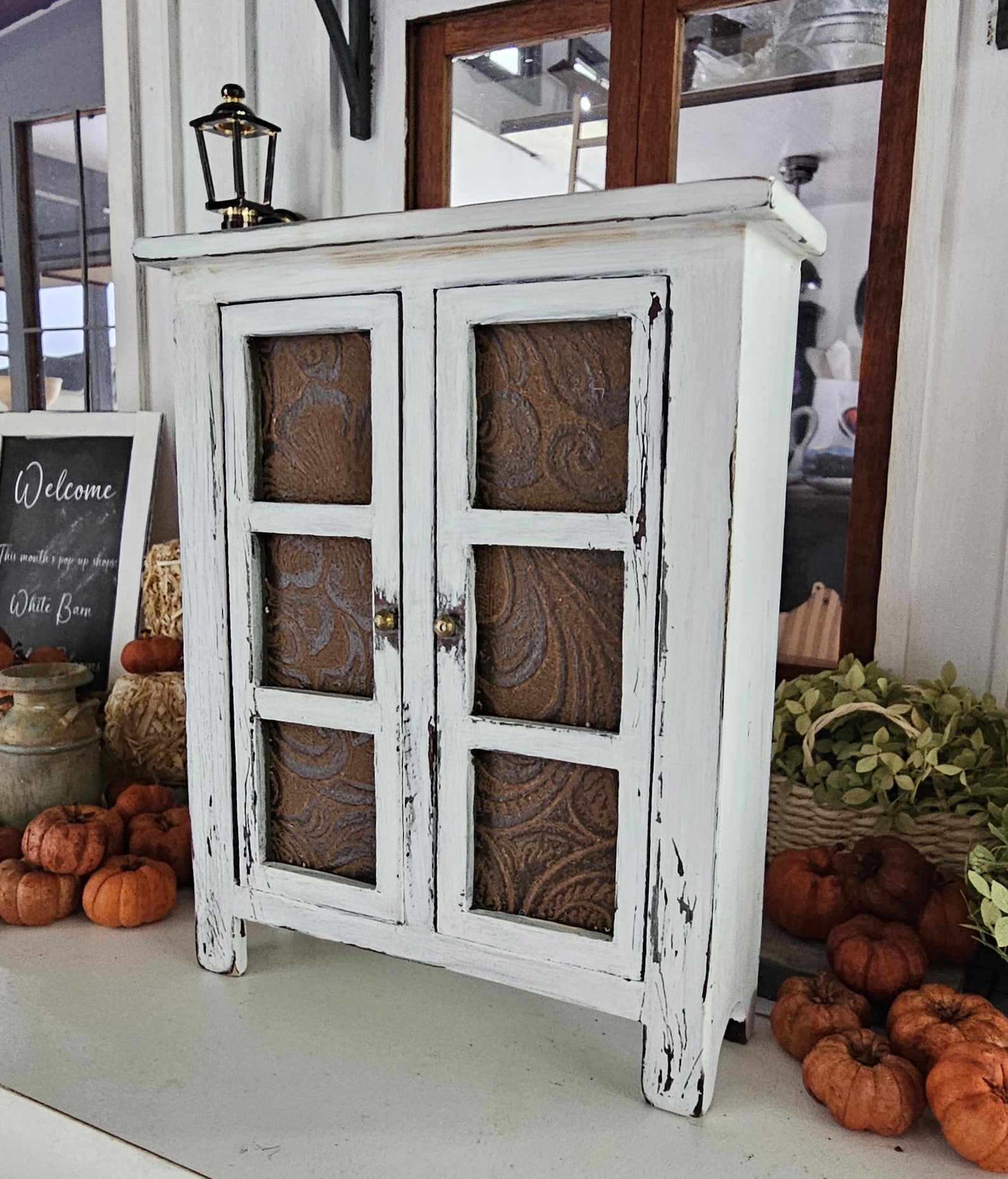 Miniature Cupboard, Miniature Kitchen Cupboard, Dollhouse Cupboard ...