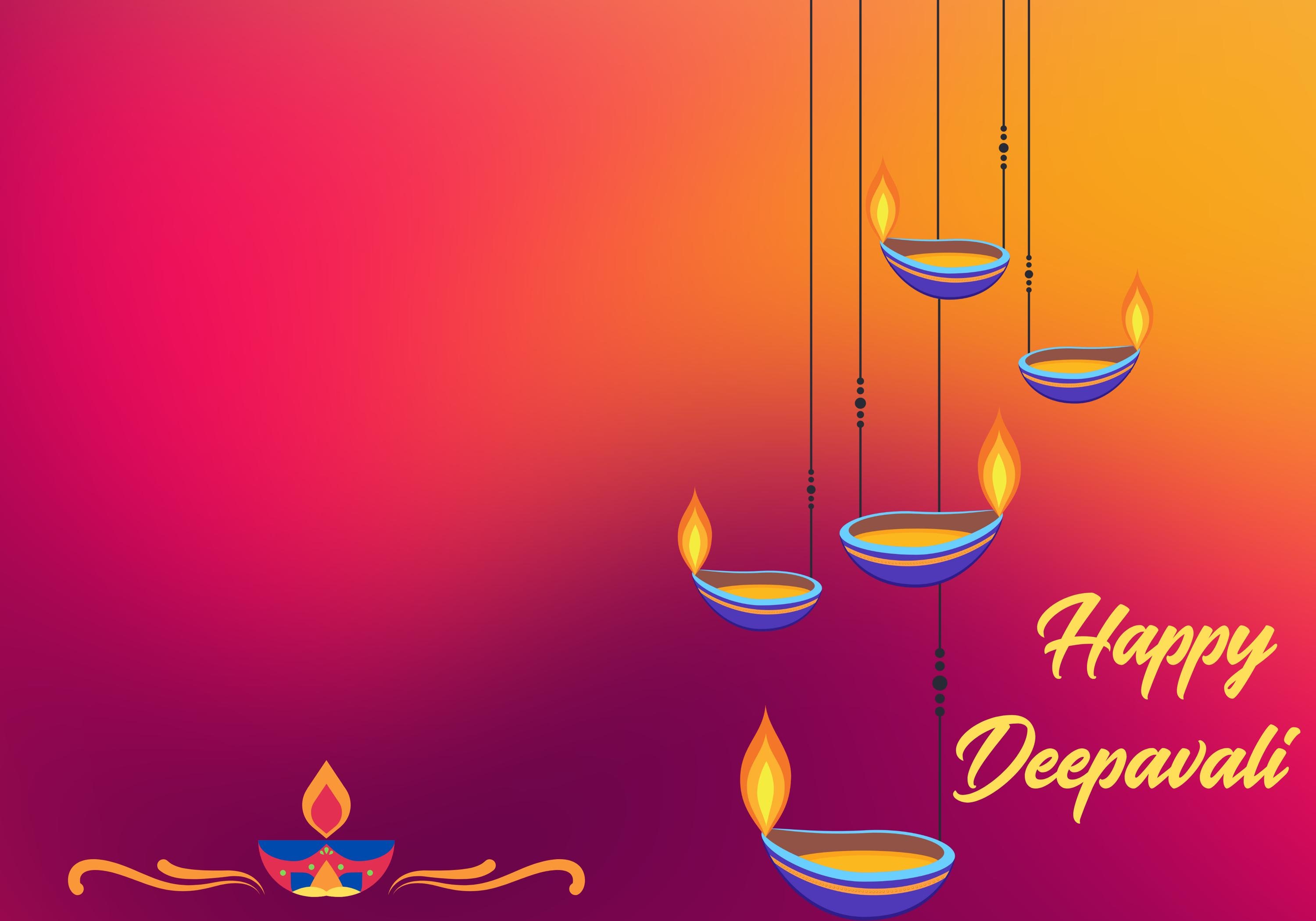 Deepavali Digital Greeting Card Printable Card Instant Download ...
