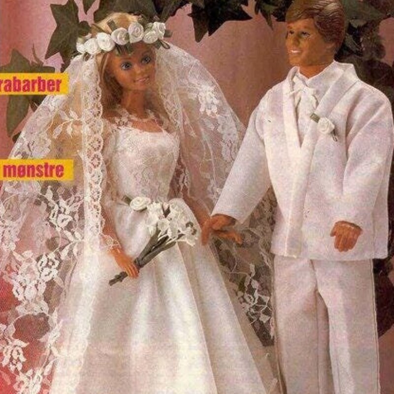 Bride Barbie Doll Outfit - Etsy