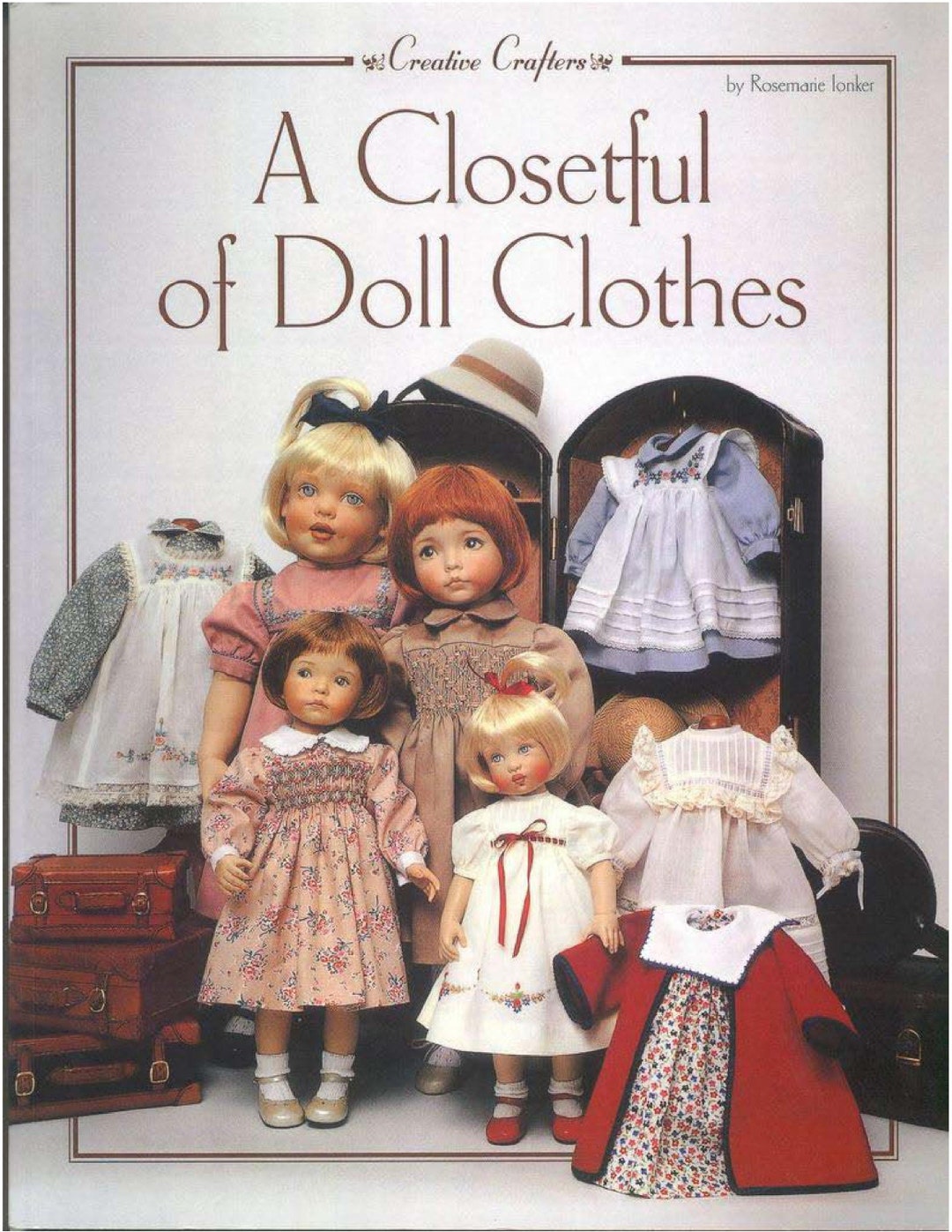 Doll Clothes Book Patterns for 20'' , 18'' , 14'' , 11 1/2'' Doll A ...