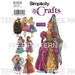 11 1/2 Inch Doll Clothes Pattern PDF Sewing Pattern Simpli Licityy 8377 ...