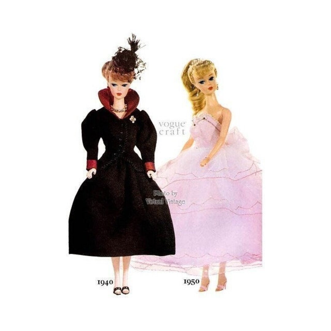 11 1/2 Inch Doll Clothing Pattern in PDF Voo Oggue 7190 Doll Pattern ...