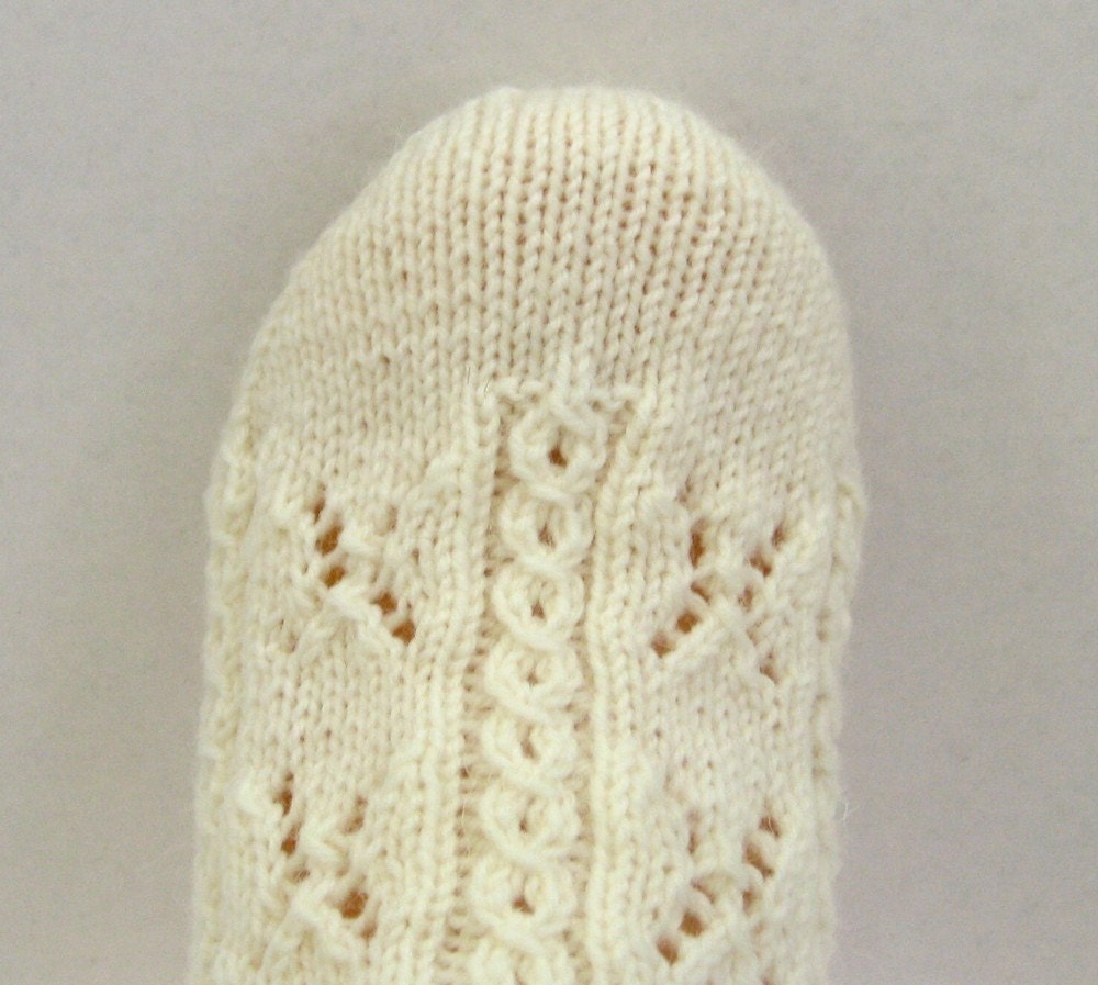 PDF Knitting Sock Pattern, LOTSA SUGAR Sock, Lace and Cable Sock Design ...