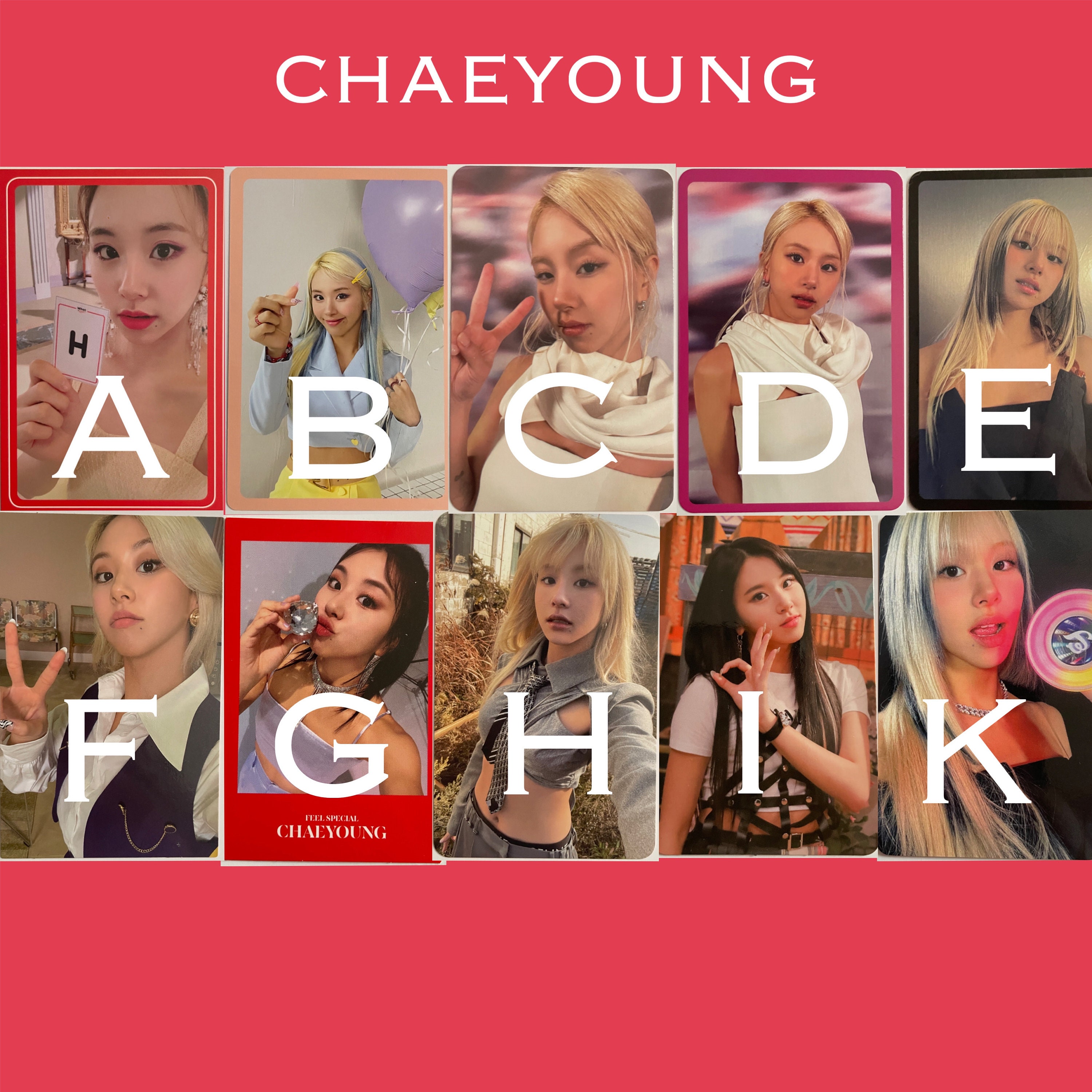 Official Twice Photocards Kpop Nayeon Jeongyeon Momo Sana Jihyo Mina ...