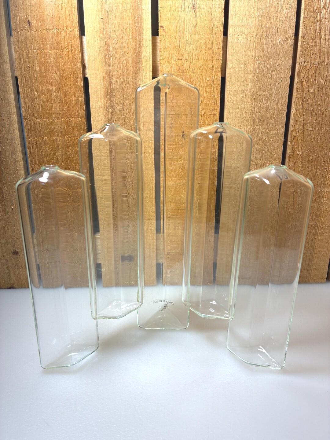 Firelight Glass Limited Edition Vintage Prism Oil Candle Lamp Handblown ...