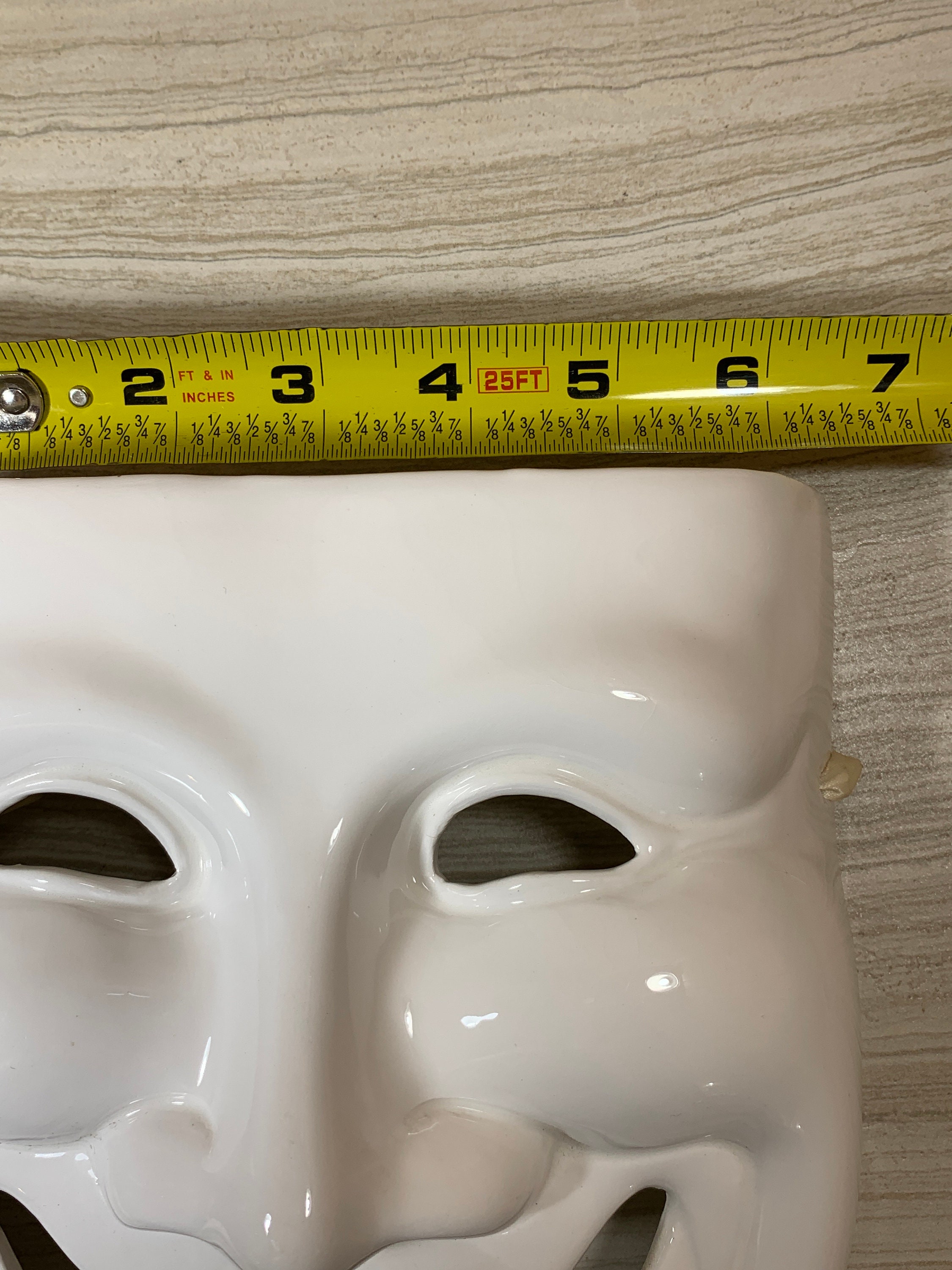 Mardi Gras Style Mask Ceramic Happy Face Collector Decor Wall Hanging ...