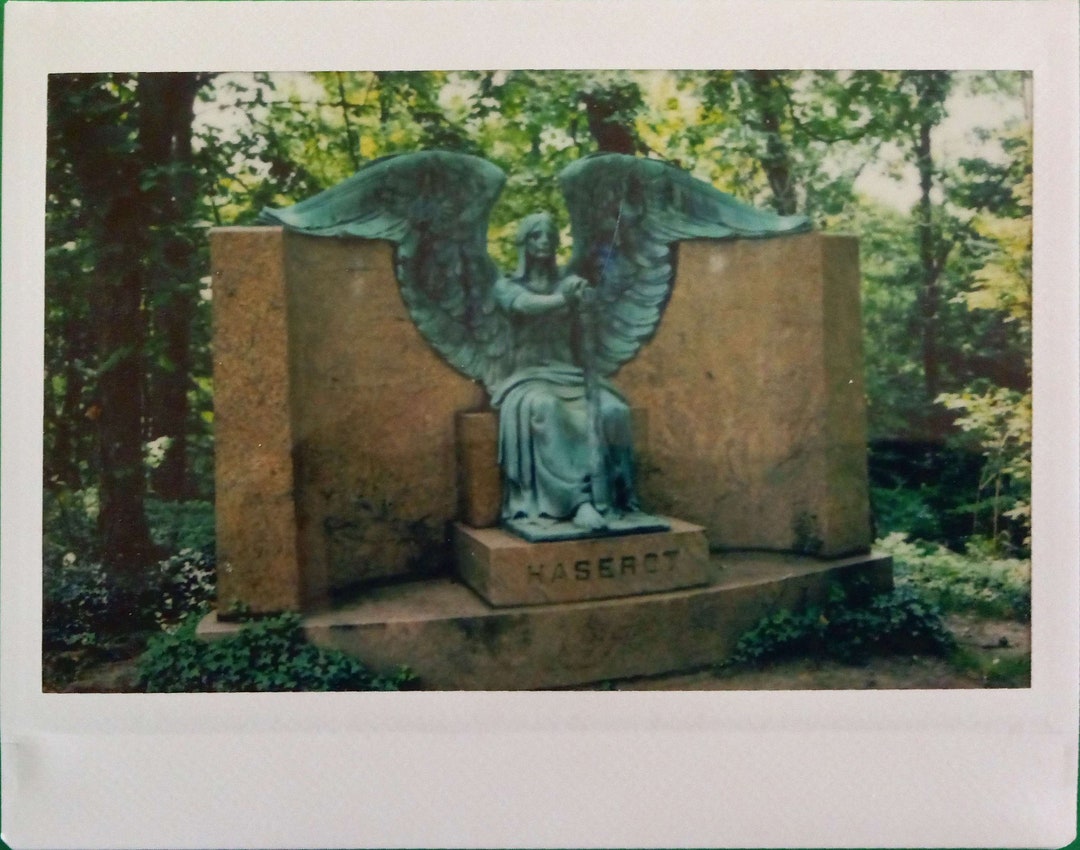 Haserot Angel the Angel of Death Victorious Lake View Cemetery - Etsy