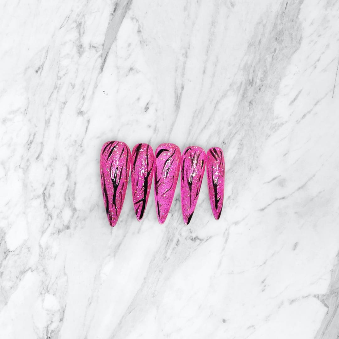 Pink Punk Princess | Pink Glitter Alternative Luxury Handmade Reusable ...